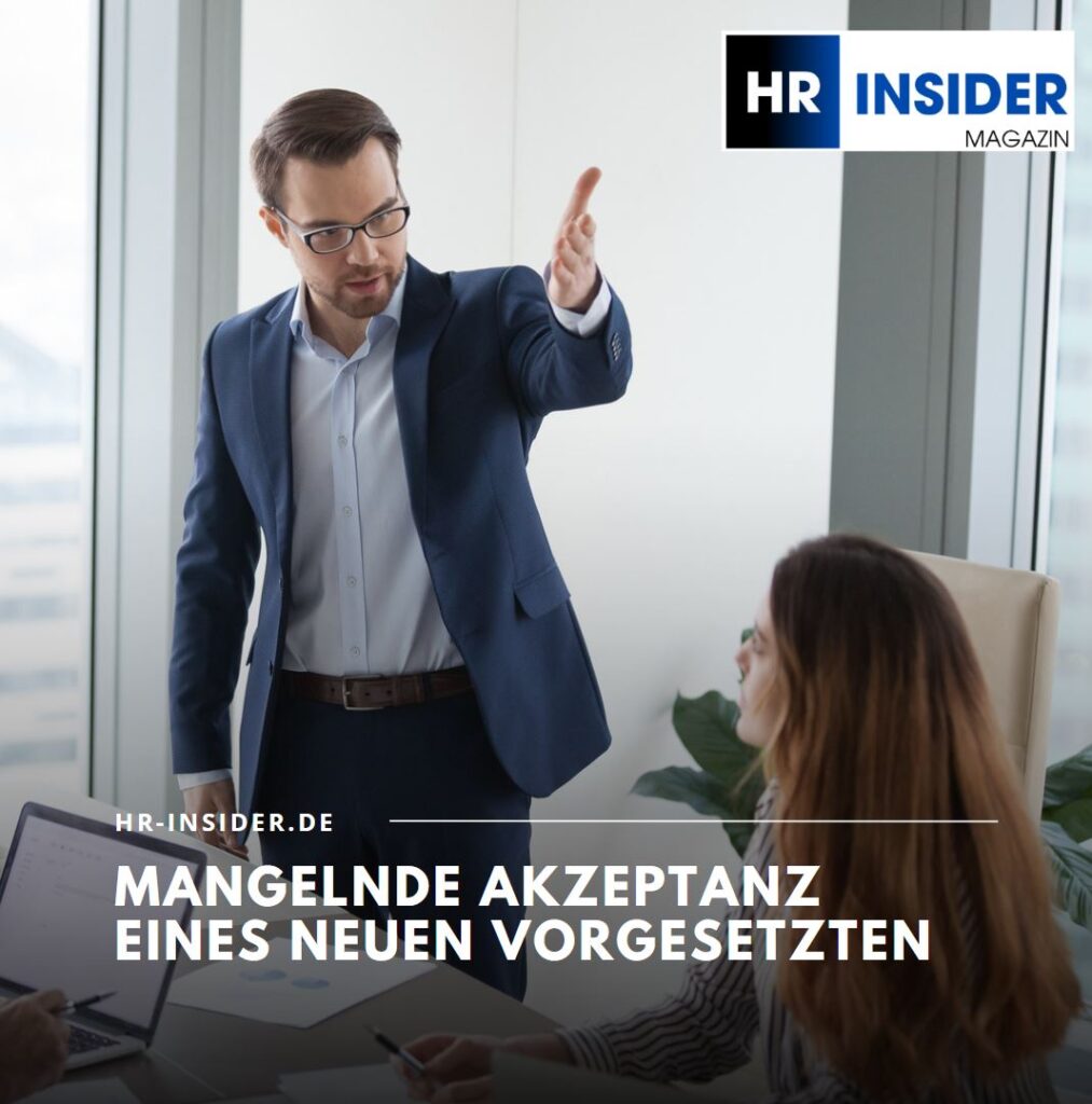Mitarbeiter akzeptiert Vorgesetzten nicht | Respektlos