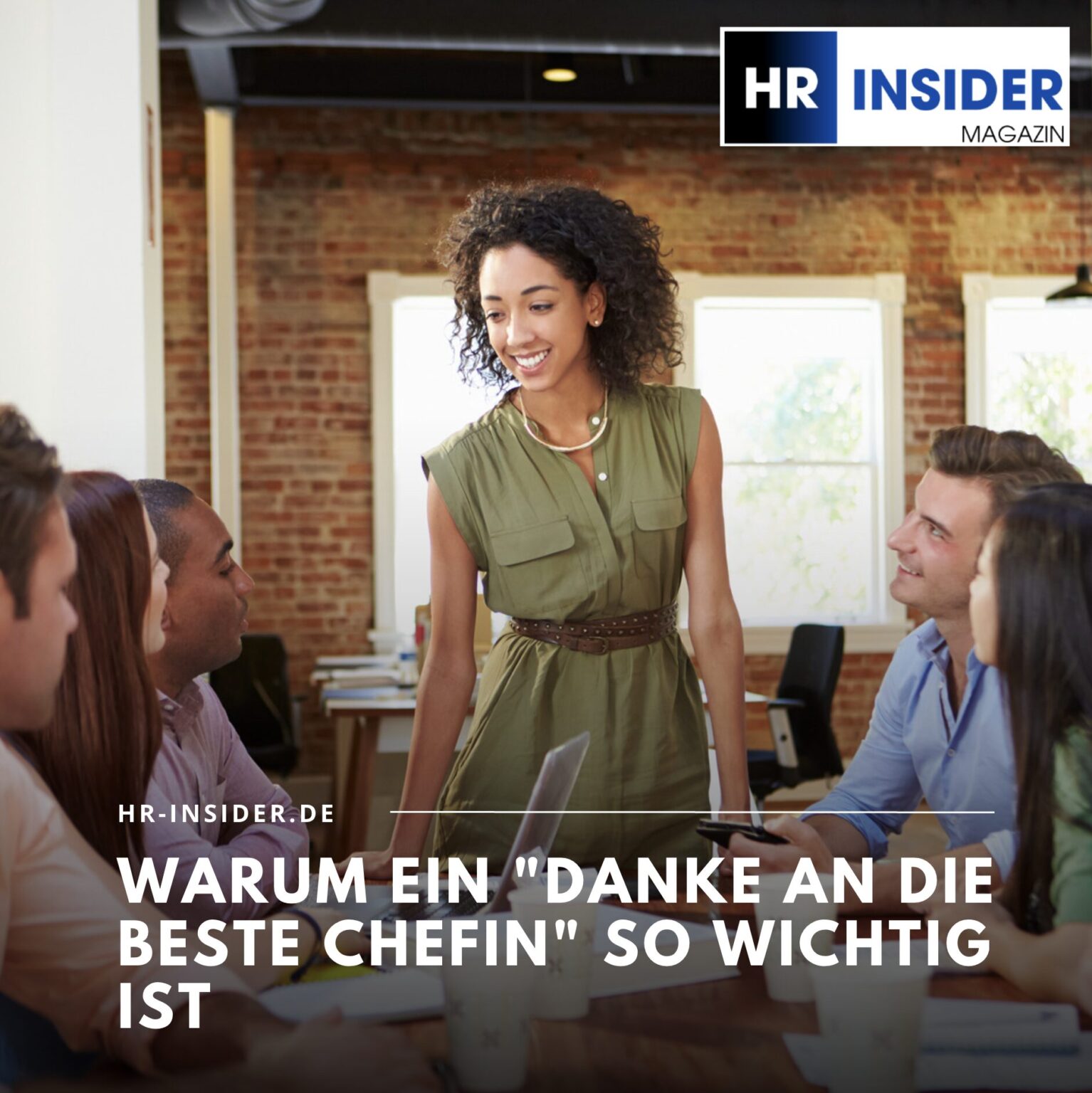 Danke an die beste Chefin | Danke sagen