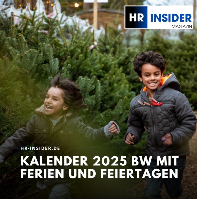 Kalender 2025 BW mit Ferien: Schulferien und Feiertage