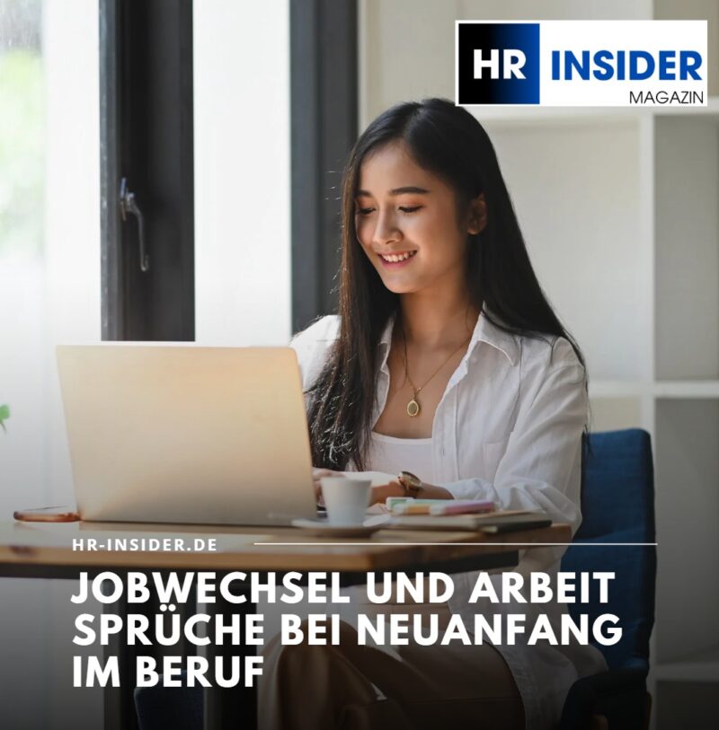 Jobwechsel und Arbeit Sprüche bei Neuanfang im Beruf
